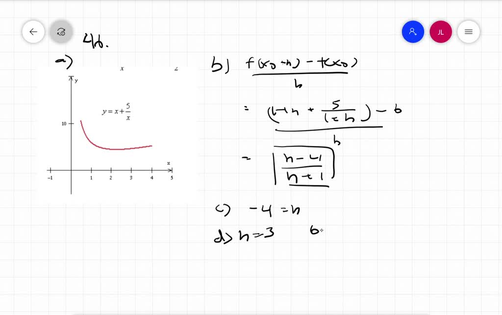 SOLVED:Graphing Secant and Tangent Lines Use a CAS to perform the following steps for the ...