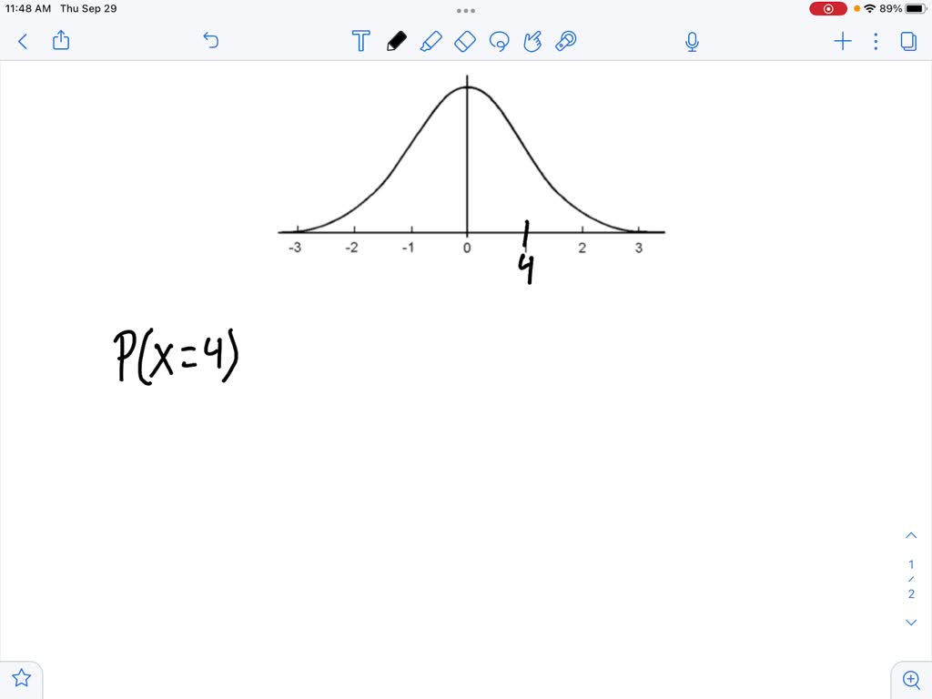 SOLVED:The given values are discrete. Use the continuity correction and describe the region of ...