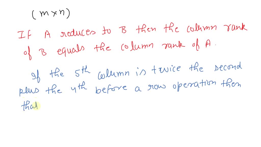 Prove that an elementary row operation of the first kind does not alter ...