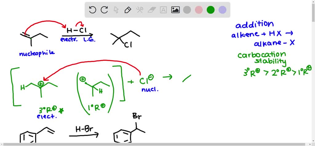 SOLVED:Draw the complete mechanism for each polar reaction below.
