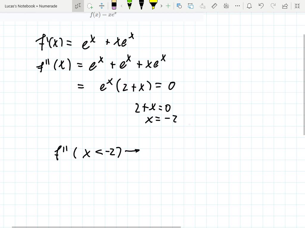 SOLVED:Determine the intervals of constant concavity of the given function, and locate any ...