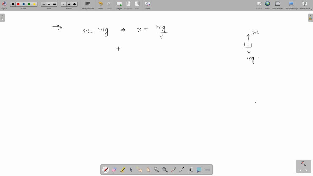 SOLVED:A body is attached to the lower end of a vertical spiral spring ...