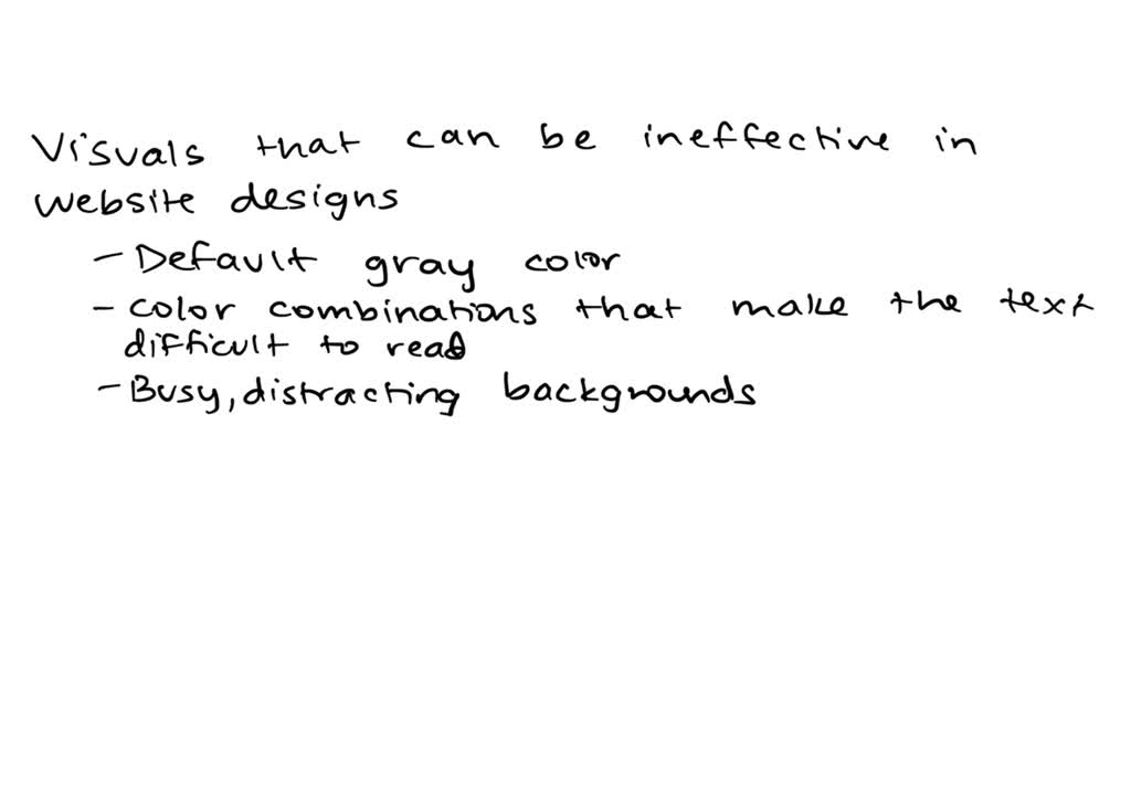 SOLVED:As a group, redesign the document or website your group selected ...