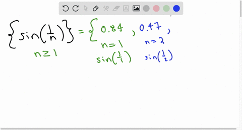 SOLVED:Determine whether the given sequence is (a) bounded (above or below), (b) positive or ...