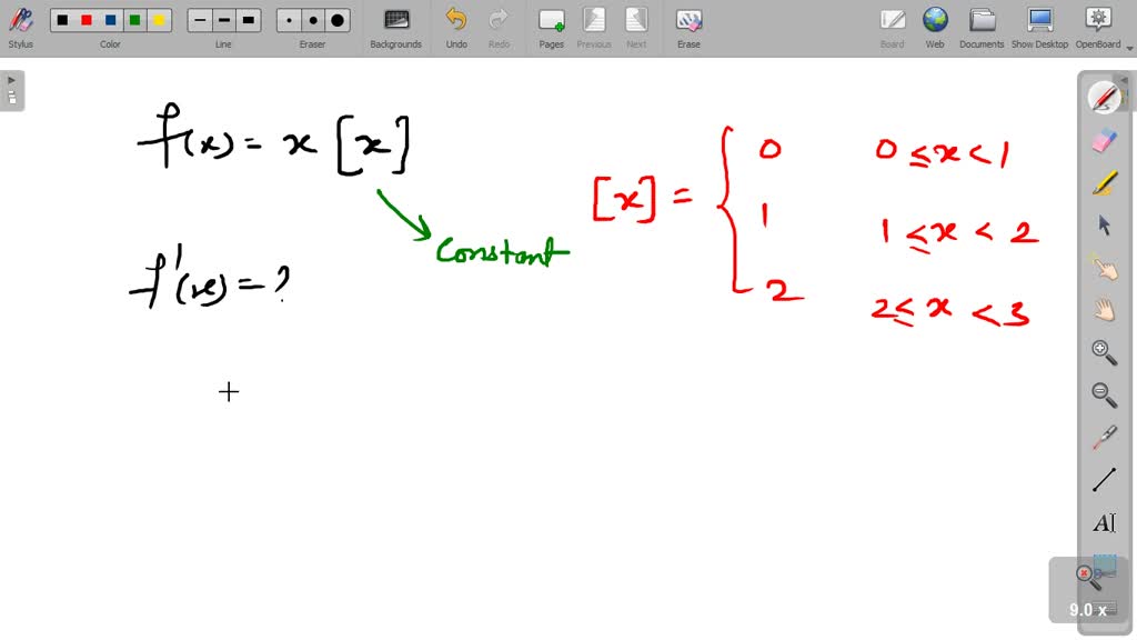 SOLVED:Consider the positive trigonometric polynomial f(x)=1+cos(2 πx ...