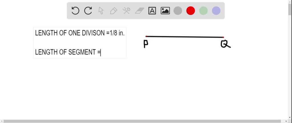 SOLVED:Use a ruler scaled in sixteenths of an inch to measure each ...