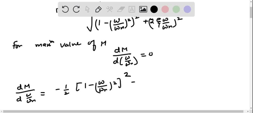 Show that, for small values of damping, the damping ratio ζcan be ...