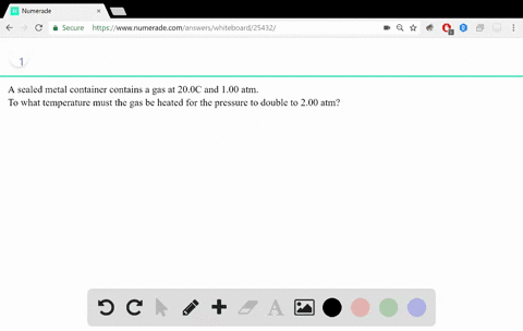 SOLVED:(II) What is the pressure inside a 38.0-L container holding 105.0 kg of argon gas at 21.6^?