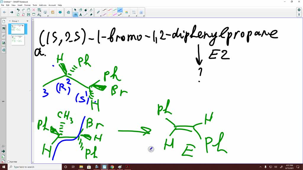 SOLVED:The following products are obtained from the E2 reacrion of (2S,3R)-2-bromo-3-deuterio ...