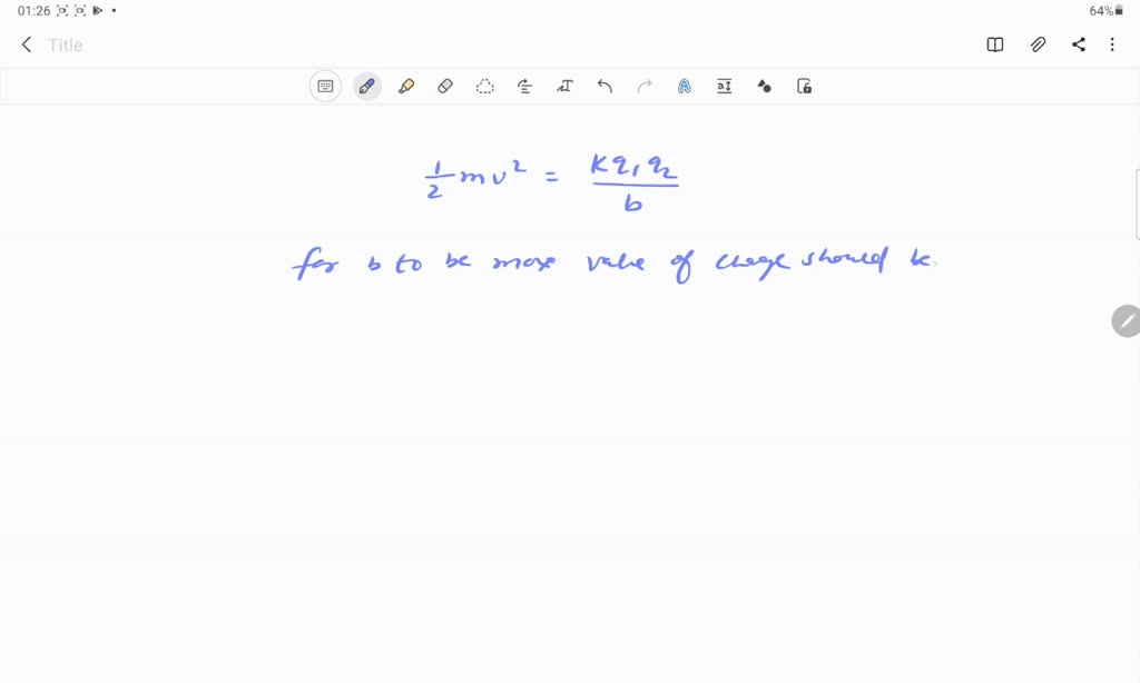 The following charged particles accelerated from rest, through the same potential difference ...