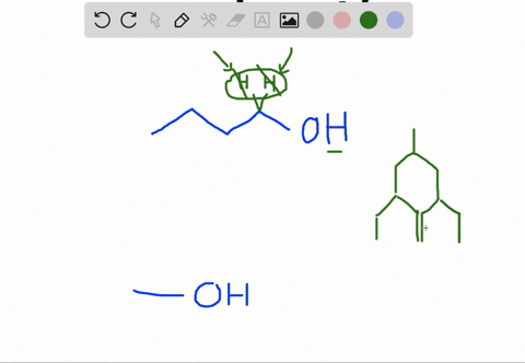 SOLVED:When the 'H NMR spectrum of an alcohol is run in dimethyl ...