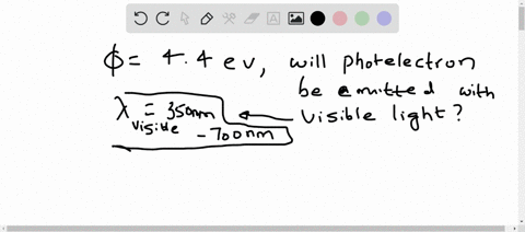 SOLVED:Will photoelectrons be emitted by a copper surface, of work ...