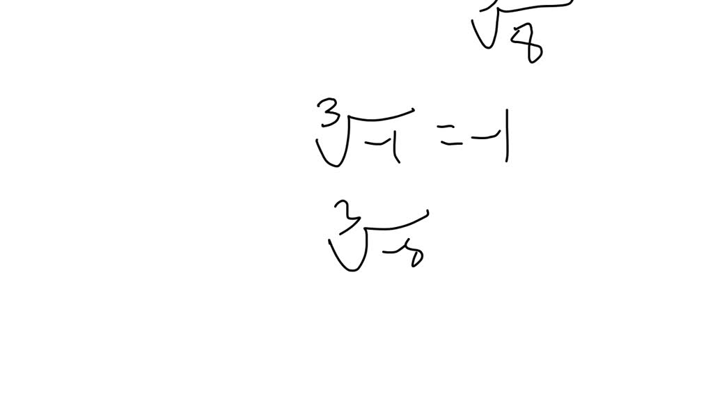 ⏩SOLVED:Explain the difference of finding the n^th root of a number ...