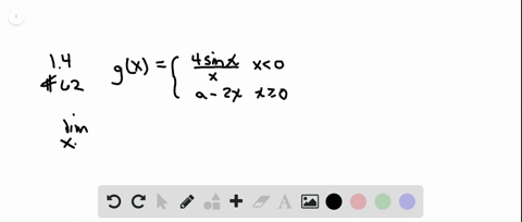 ⏩SOLVED:Making a Function Continuous In Exercises 59-64, find the… | Numerade