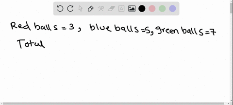 SOLVED:A drawer contains three bags numbered 1-3, respectively. Bag 1 contains three blue balls ...