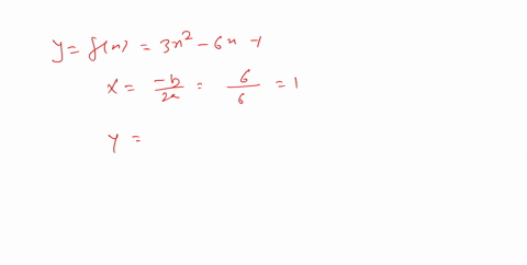 SOLVED:Complete the square to: a) find the vertex; b) find the axis of symmetry; and c ...