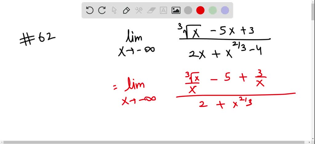 SOLVED:The process by which we determine limits of rational functions ...