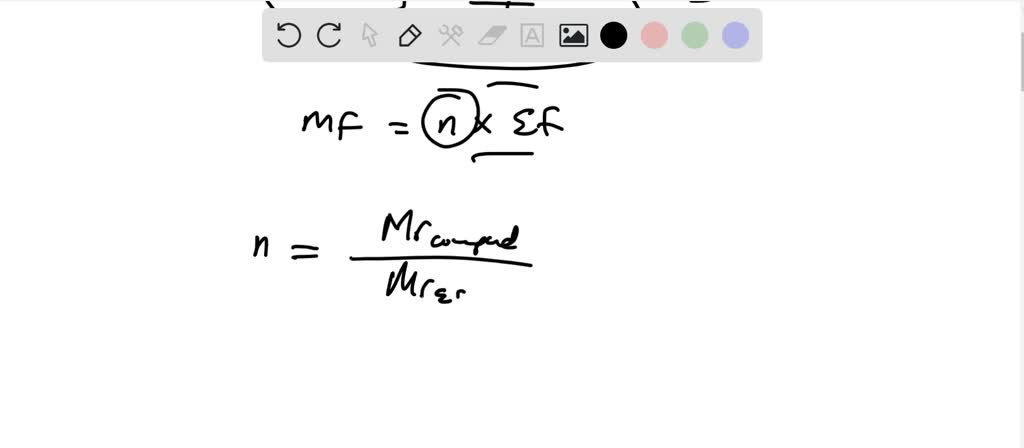 SOLVED:What is the molecular formula of a compound with an empirical ...
