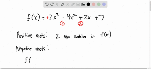 SOLVED:Determine the different possibilities for the numbers of ...