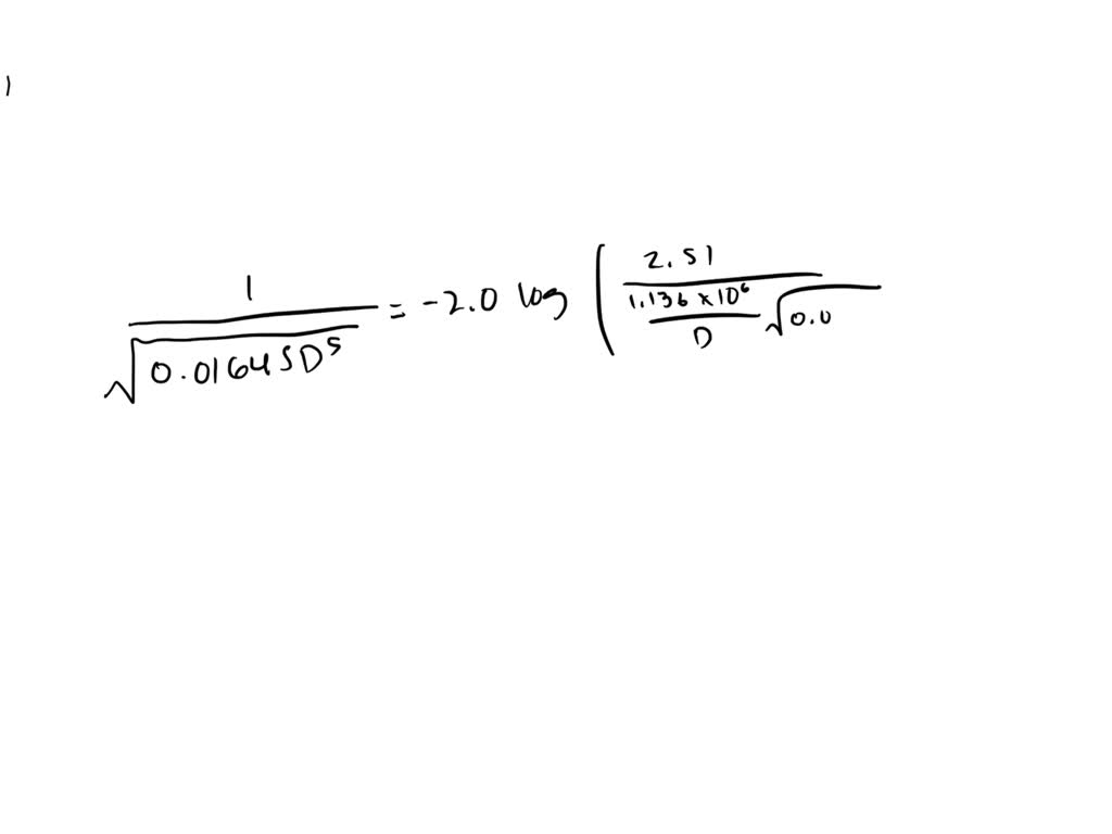 SOLVED:The reservoirs in Fig. P 6.103 are connected by cast iron pipes ...