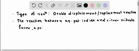 SOLVED: Aqueous solutions of potassium iodide and silver nitrate are ...