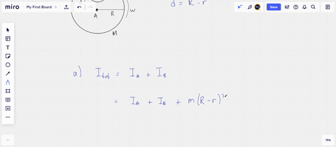 SOLVED:An object made of two disk-shaped sections, A and B, as shown in the figure, is rotating ...