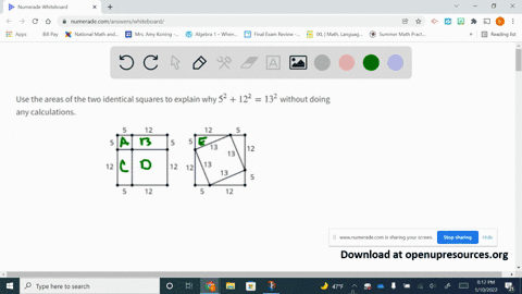 SOLVED:a. Find the lengths o fthe unlabeled sides, b. One segment is n ...
