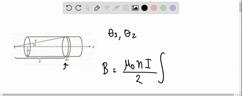 SOLVED:Find the magnetic field at point P on the axis of a tightly ...