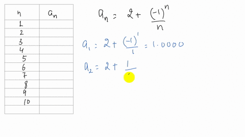 ⏩SOLVED:19-22 Calculate, to four decimal places, the first ten terms… | Numerade