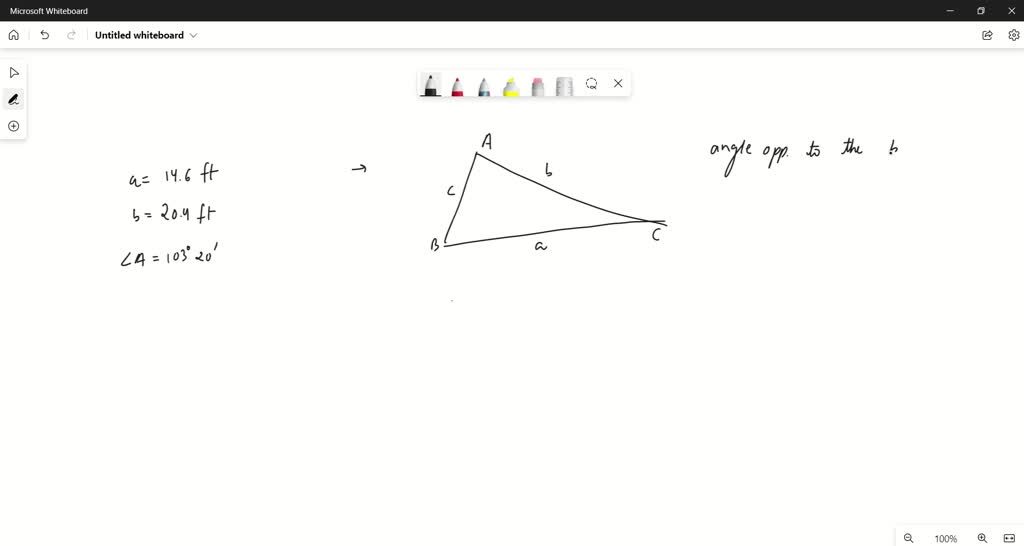 ⏩SOLVED:Answer each question. Without using the law of sines,… | Numerade