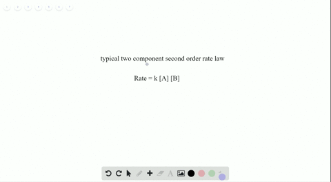 SOLVED:Explain the function of the specific rate constant in a rate-law ...