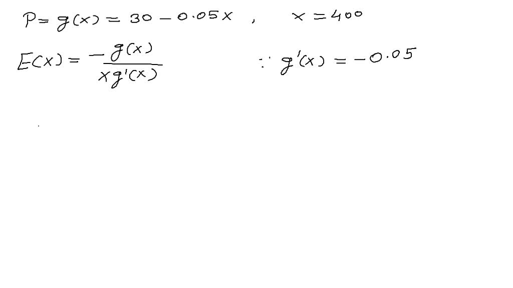 SOLVED:If a price-demand equation is solved for p, then price is ...