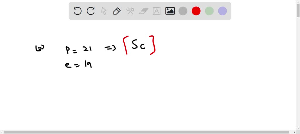 SOLVED:What is the charge of an ion that contains 21 protons and 19 ...