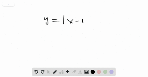 SOLVED:Compare and Contrast How are the graphs of y=|x|-4 and y=|x-4 ...