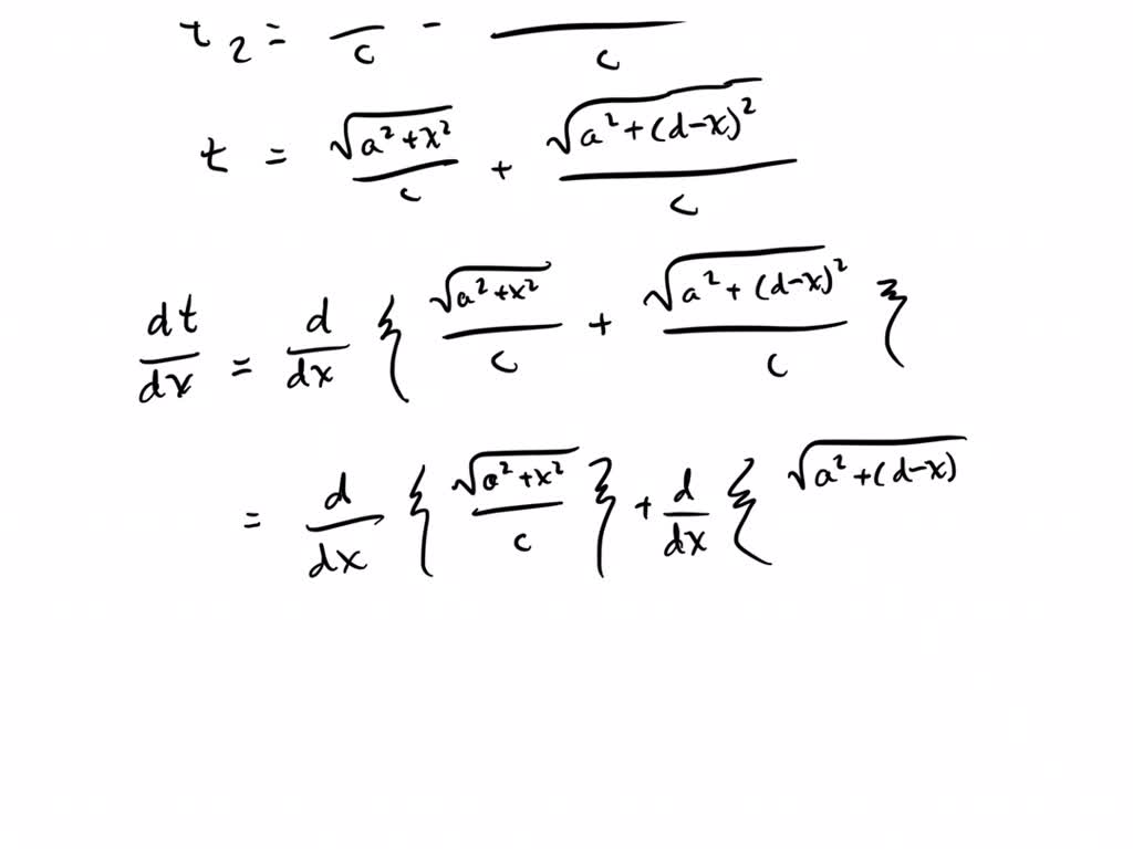 SOLVED:Refer to Problem 58 for the statement of Fermat's principle of ... SOLVED:Refer to Problem 58 for the statement of Fermat's principle of ...