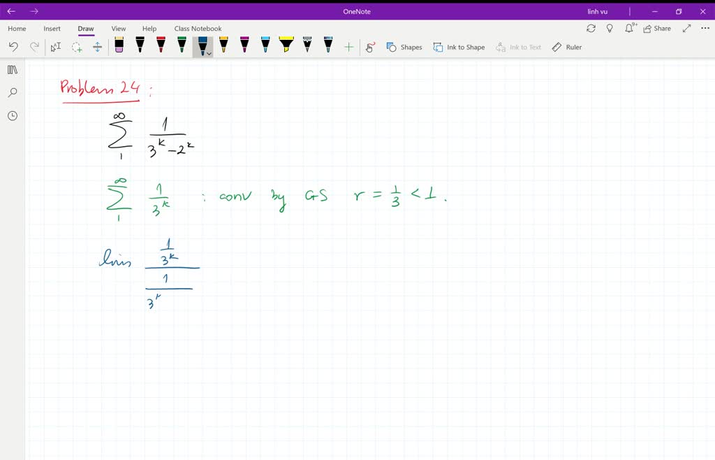 SOLVED:Comparison tests Use the Comparison Test or the Limit Comparison ...