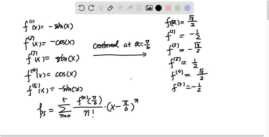 SOLVED Find The Taylor Polynomials P4 And P5 Centered At A 6 For F x