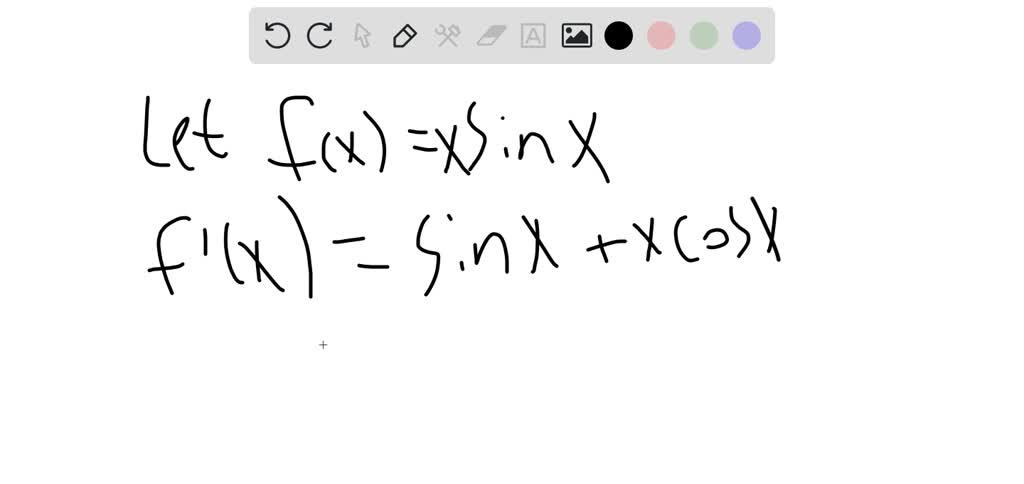 Give an example of a non constant function that has an infinite number of distinct local maxima ...