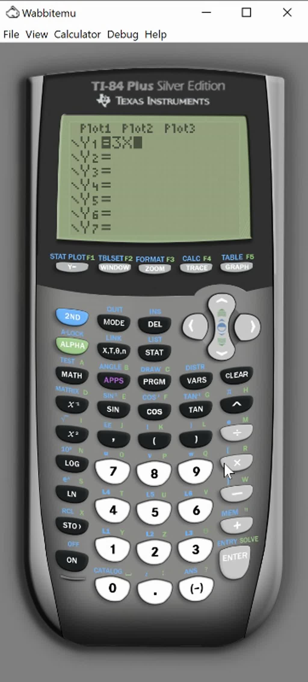SOLVED Use A Graphing Calculator To Graph Each Equation In The Standard Viewing Window Y 3 X 4