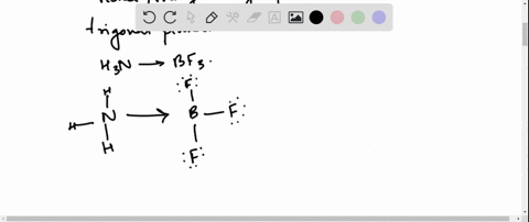 SOLVED:Boron trifluoride, BF3, can accept a pair of electrons from ...