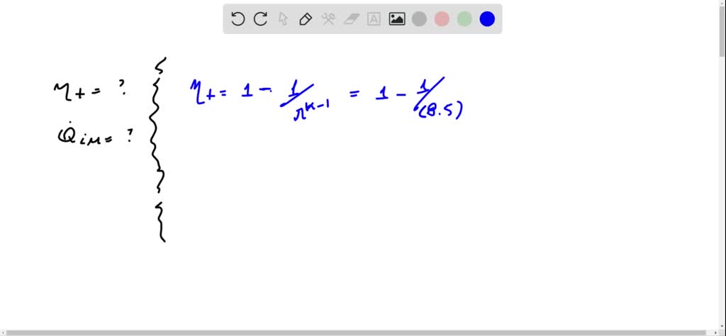 SOLVED:Using constant specific heats at room temperature, determine the thermal efficiency of ...