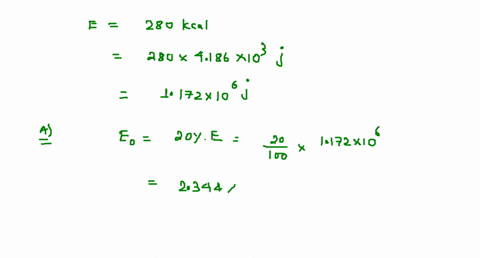 SOLVED:Energy is stored in food as the potential energy of the ...