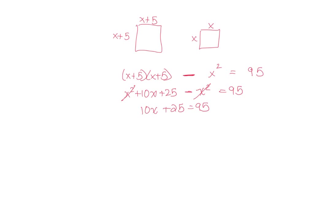 SOLVED:Solve each problem. The length of each side of a square is 5 in ...