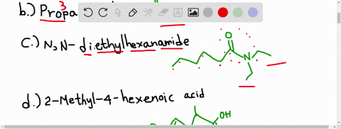 SOLVED:Write a structural formula for each of the following compounds ...