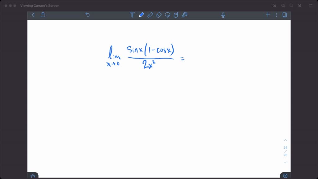 Determine the limit of the transcendental function (if it exists). limx ...