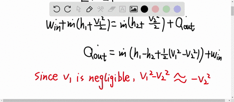 SOLVED:Determine the power input for a compressor that compresses ...
