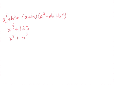 ⏩SOLVED:Factor completely using the sums and differences of cubes… | Numerade