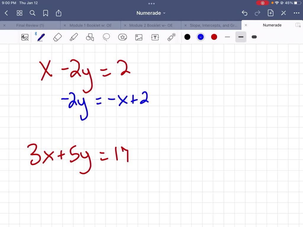 SOLVED:Find all solutions of the linear systems. Represent your ...