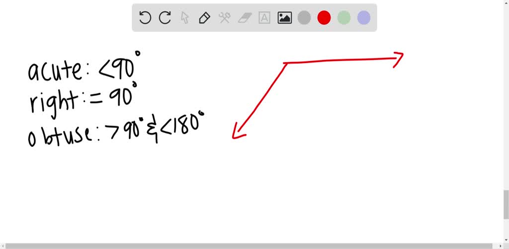 Measure each angle and classify as right, acute, or obtuse. (FIGURE CAN ...