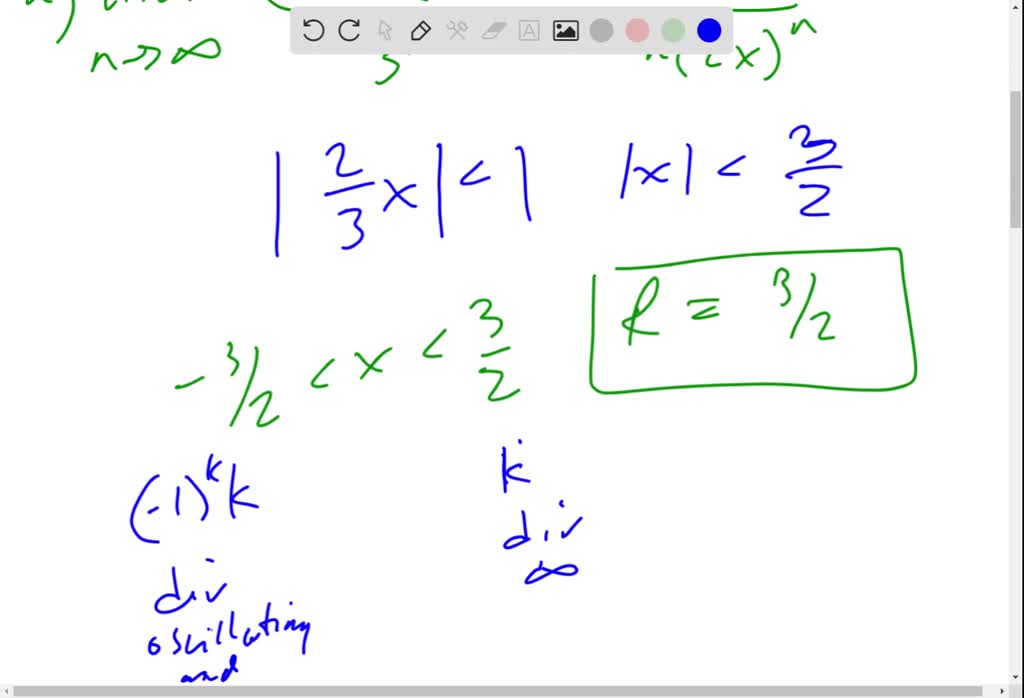 SOLVED:(a) Use the Ratio Test to find the radius of convergence and the ...